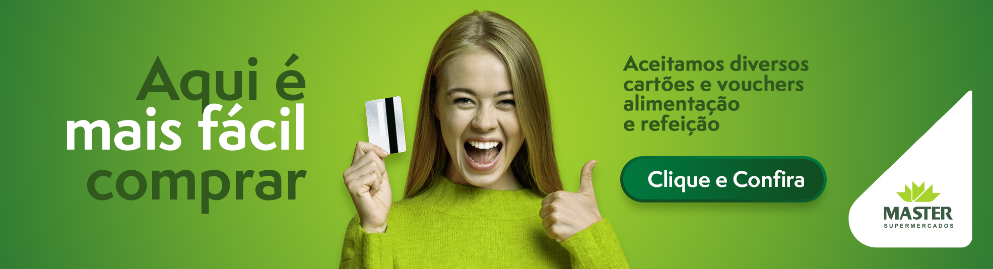 Master Supermercados - Tá no Master, tá em casa!