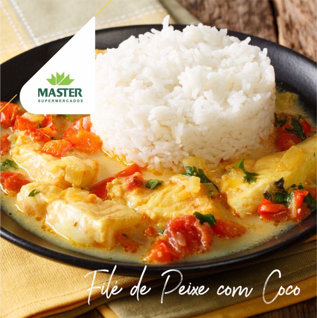 Filé de Peixe com Coco - Master Supermercados
