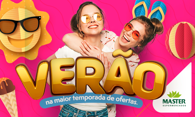 Vem curtir o Verão no Master Supermercados - Master Supermercados
